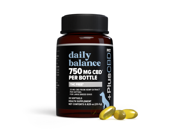 CBD Softgel Capsules for Dogs and Cats 25mg | +PlusCBD