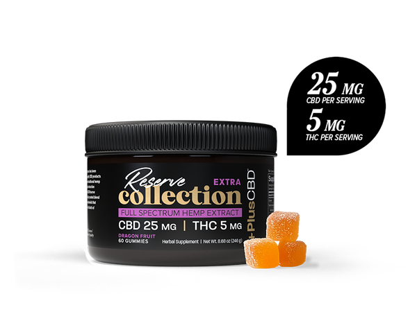 Reserve EXTRA CBD + THC Gummies | Full Spectrum CBD Gummies